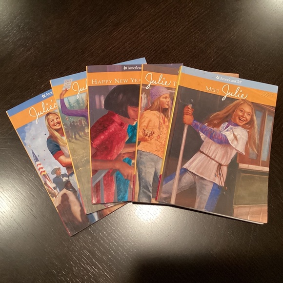American Girl | Toys | Set Of 5 American Girl Books Julie Albright ...